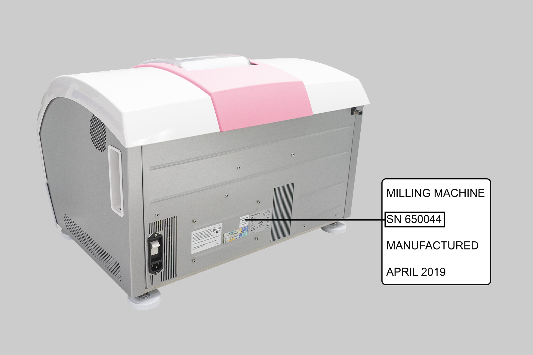 How to find serial number of your Planmeca device: